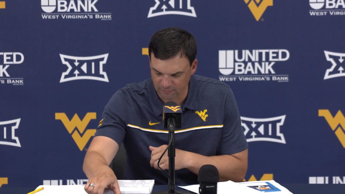 WATCH: Neal Brown Texas Tech Preview - Sports Illustrated West Virginia ...