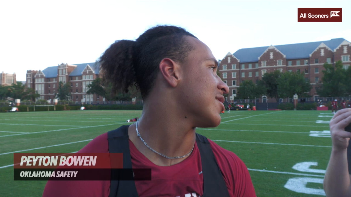 WATCH: Oklahoma DB Peyton Bowen Interview - Sports Illustrated Oklahoma Sooners News, Analysis ...