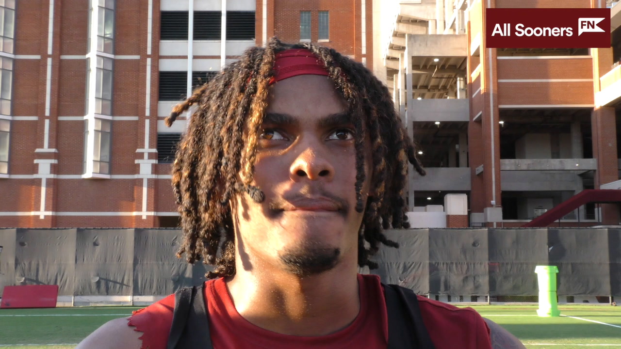 WATCH: Oklahoma WR Andrel Anthony Interview - Sports Illustrated ...