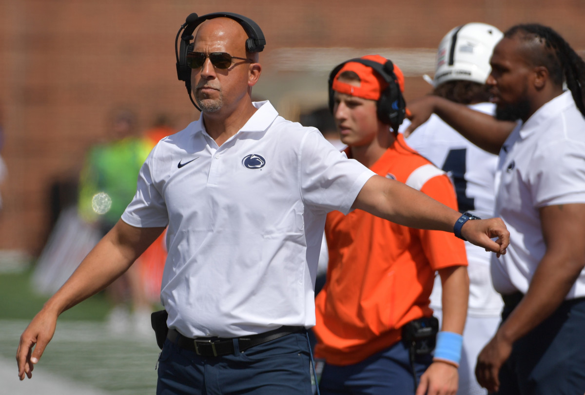 Penn State Football Coach James Franklin Knows What to Expect From Iowa ...