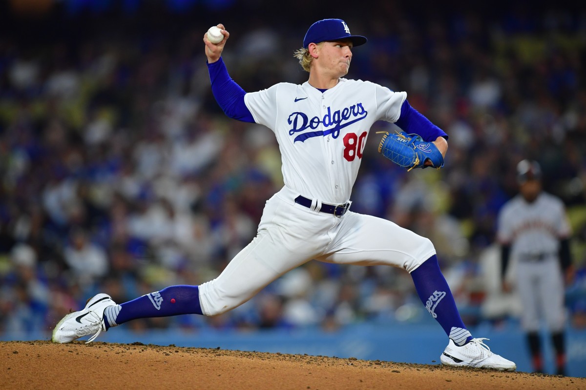 Los Angeles' Dodgers Rookie is the Only Pitcher Ever to Dominate a Team in This Way - Fastball
