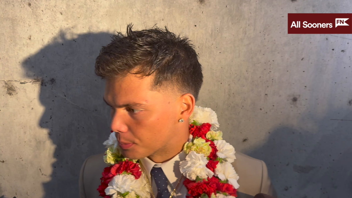 WATCH: Oklahoma QB Dillon Gabriel Cincinnati Postgame Interview ...