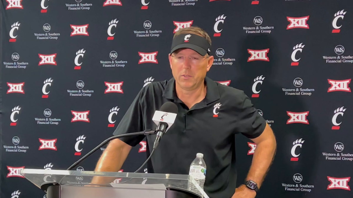 Watch: UC Football Head Coach Scott Sattefield Dives Into 20-6 Loss to ...