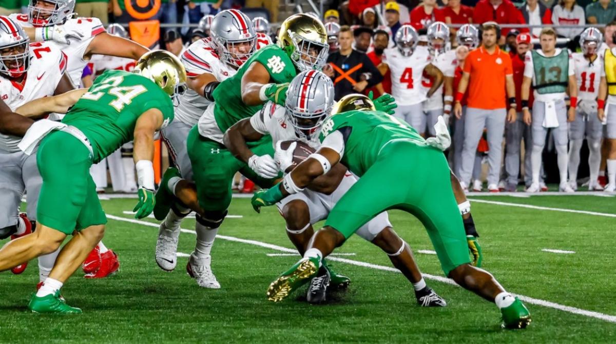 Ohio State Rallies Late To Beat Notre Dame - Sports Illustrated Notre ...