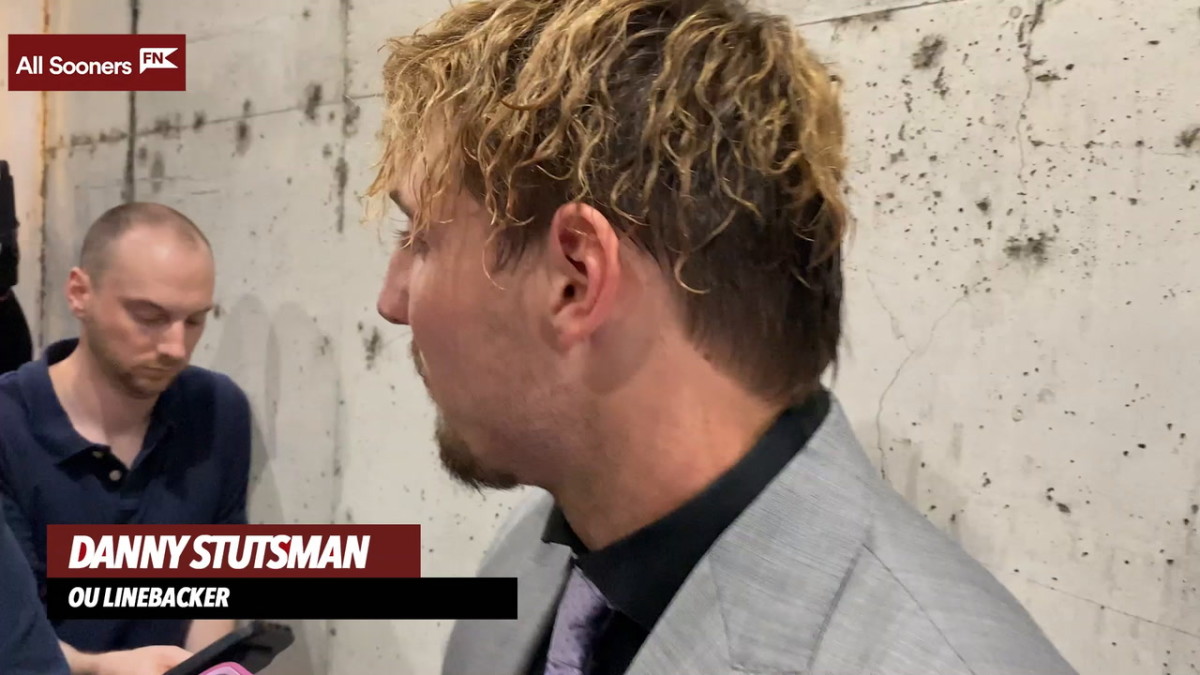 WATCH: Oklahoma LB Danny Stutsman Cincinnati Postgame - Sports ...