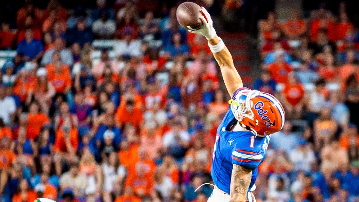 Florida Gators WR Ricky Pearsall Earns Spot on Biletnikoff Award Watch ...