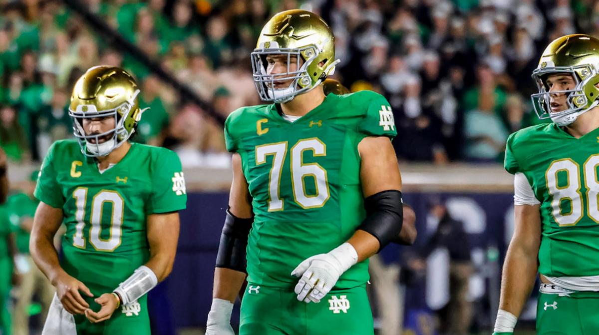 Notre Dame Tackle Joe Alt Earns Walter Camp All-American Honors ...