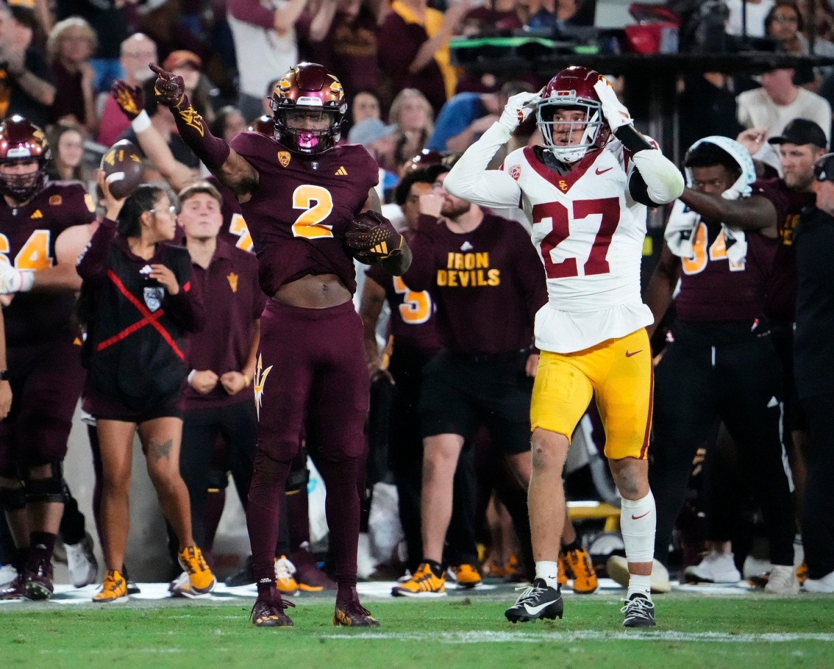 USC Football: Writer Chides Defensive Effort, Even Though Trojans Beat ...