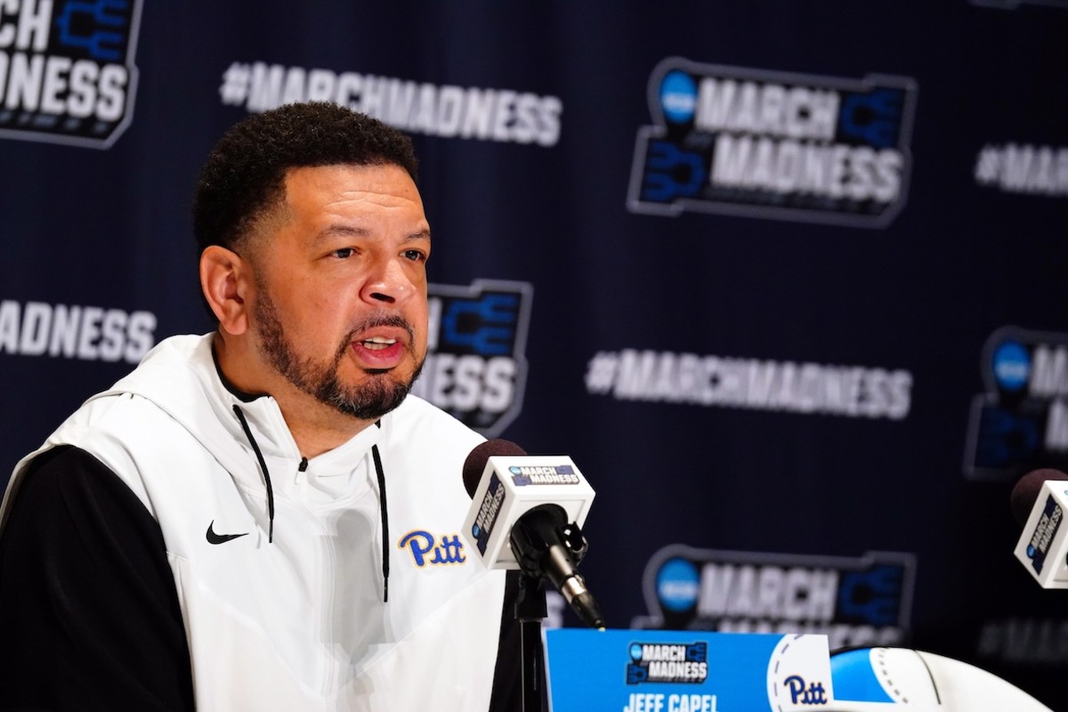 Pitt Panthers HC Jeff Capel Addresses Dior Johnson Departure - Sports ...