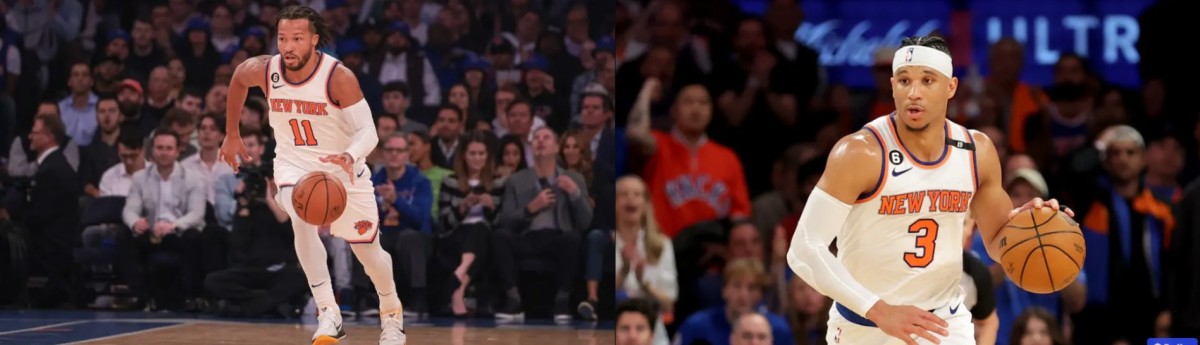 Ref'd Up! New York Knicks Jalen Brunson, Josh Hart Appear in Flop ...