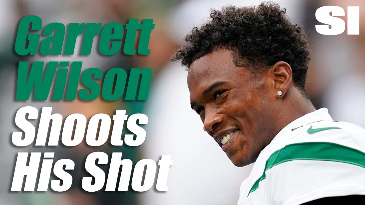 Garrett Wilson Shoots His Celebrity Shot - Sports Illustrated