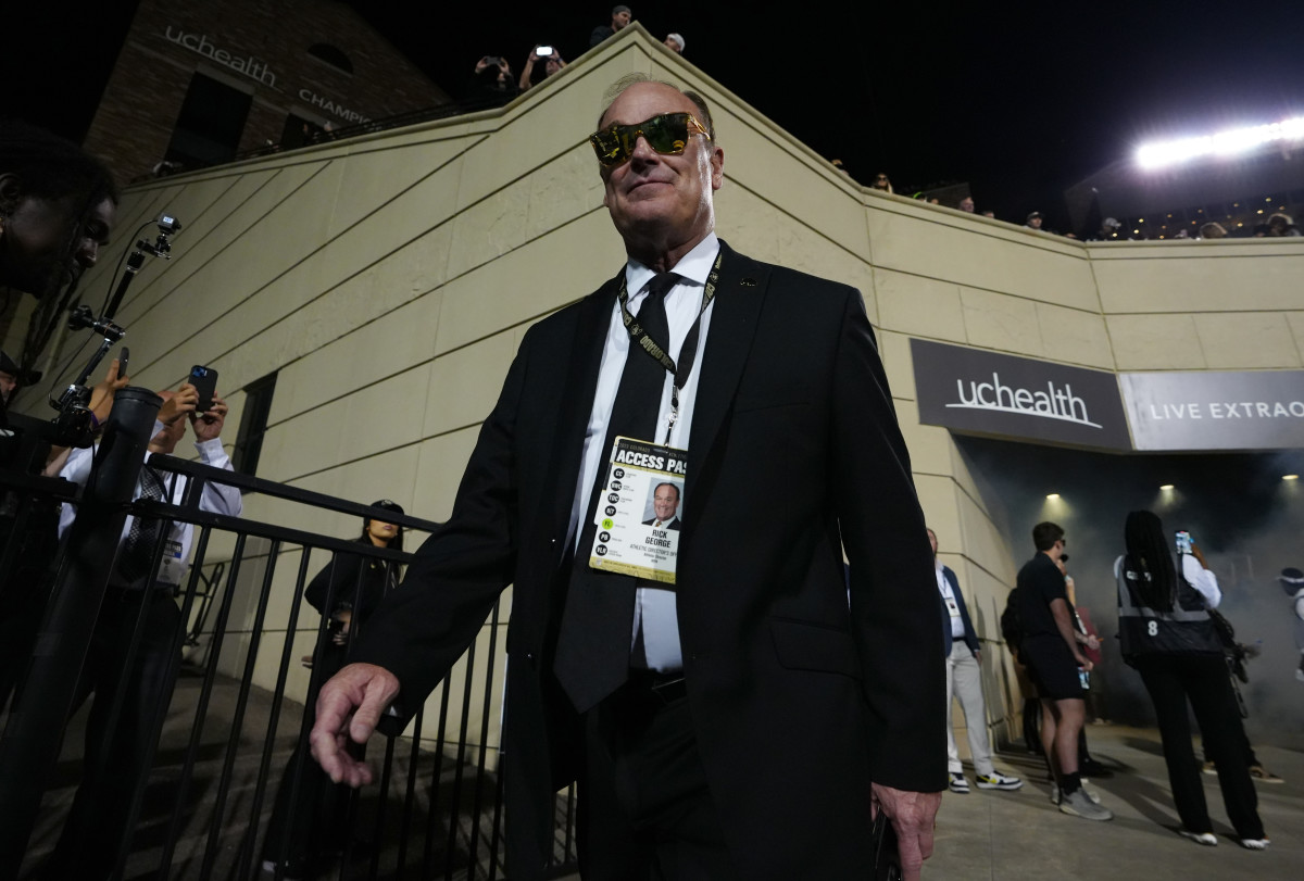 Colorado AD Rick George asks fans to refrain from 'storming the field ...