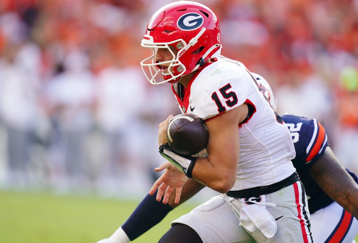 Georgia Football Defeats Auburn 27-20, Final Score, Good Bad and Ugly. - Sports Illustrated ...