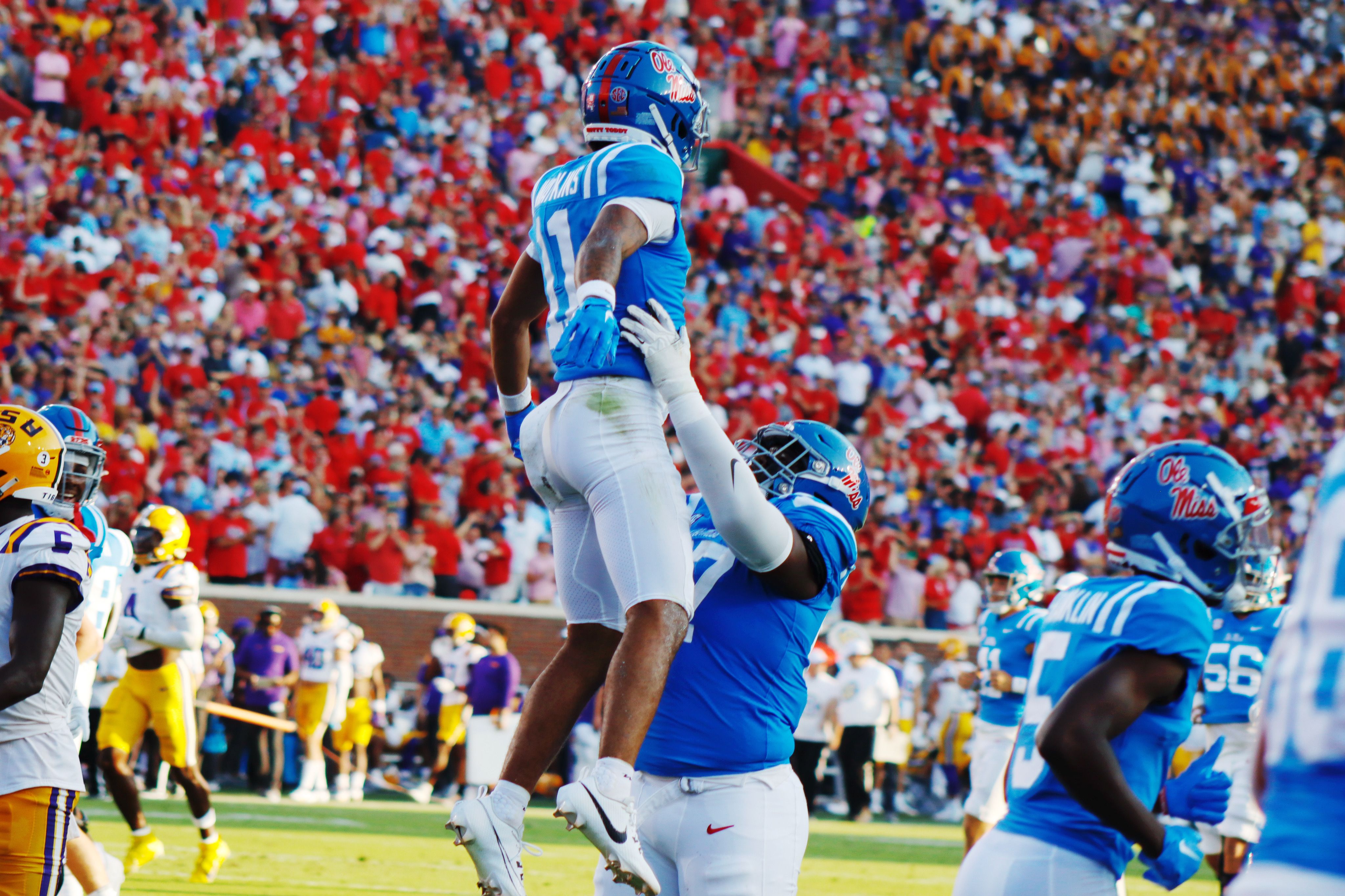 Ole Miss Offense Showcases Explosive Potential Against Arch-Rival LSU ...