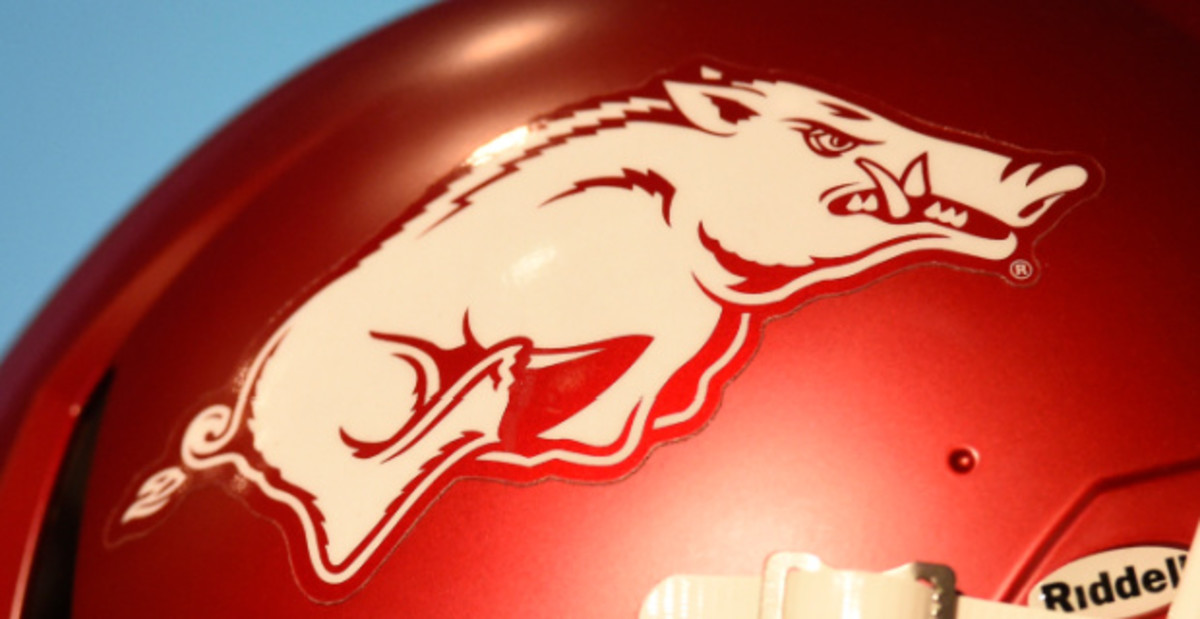 John Morgan injury update: Arkansas DL collapses in Texas A&M game ...