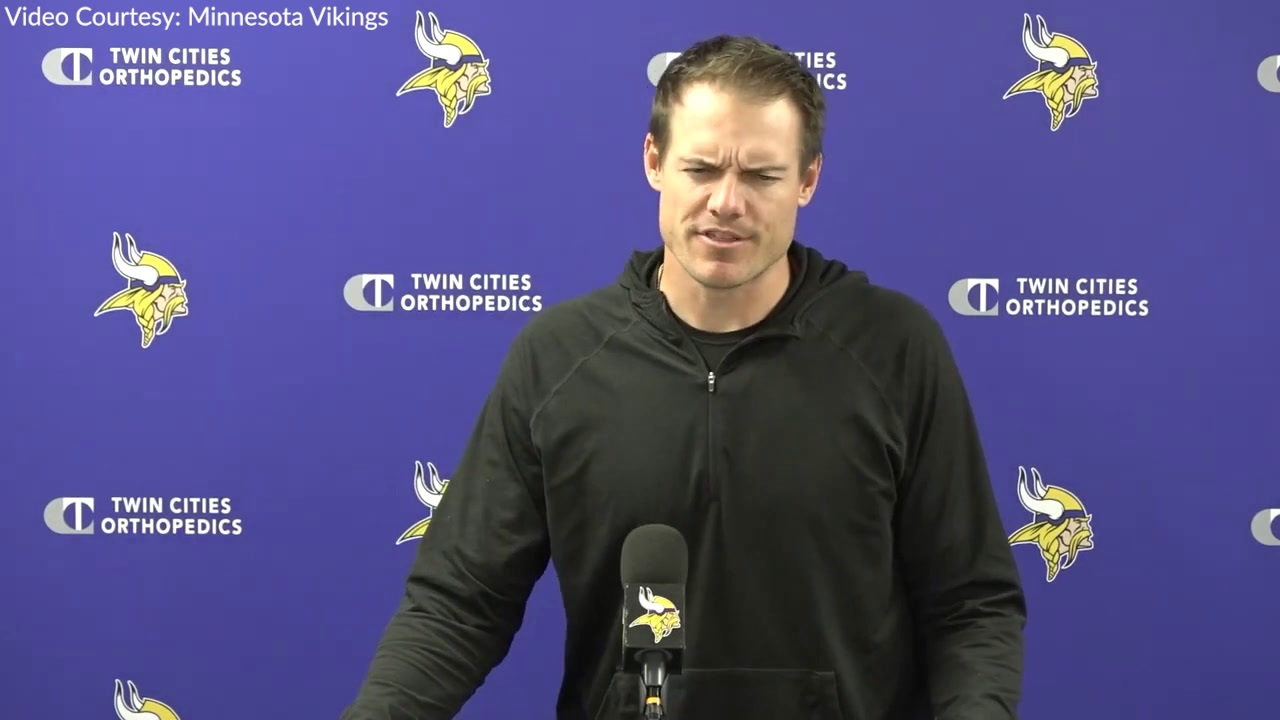 Kevin O'Connell on offensive line's play Sunday and Dalton Risner's ...