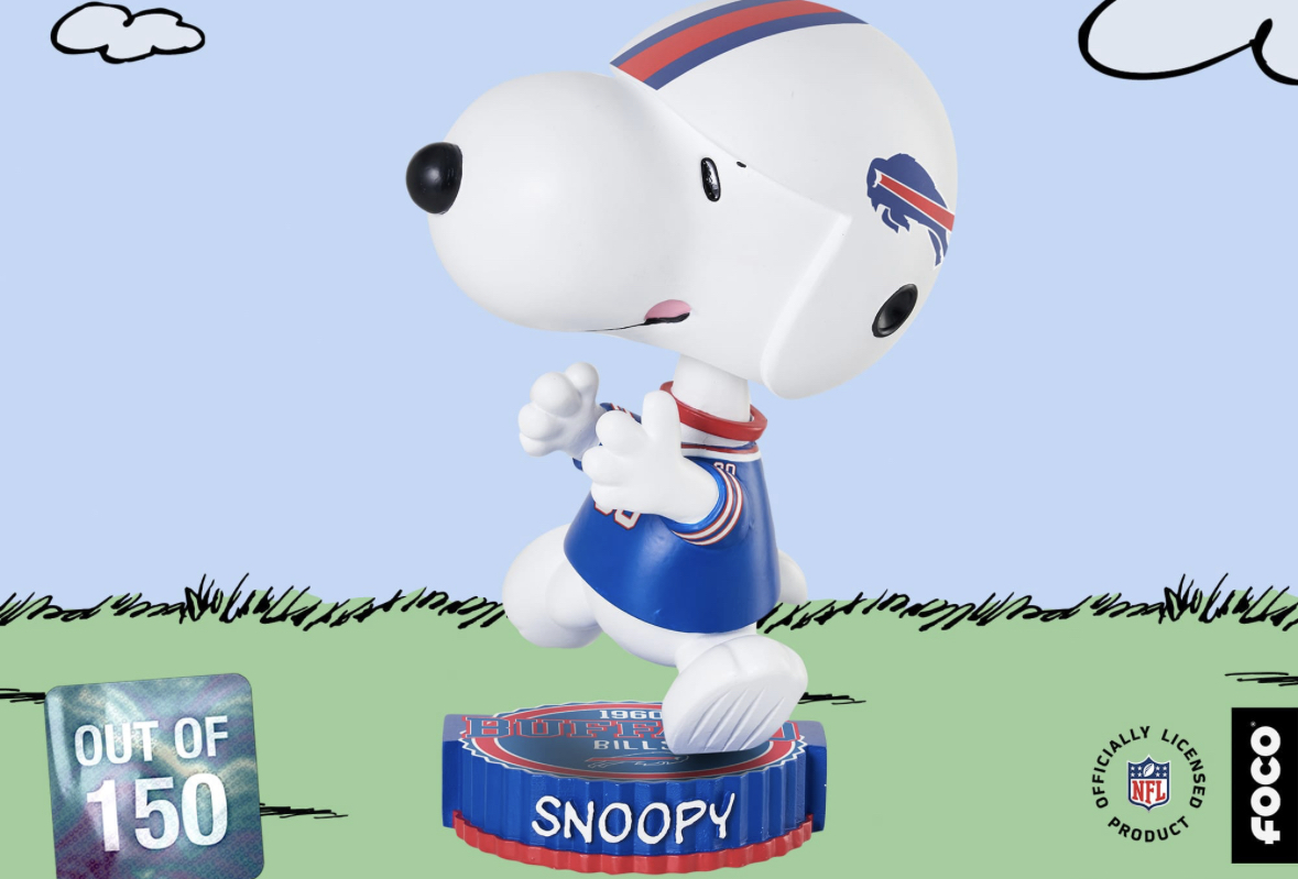 Bills Mafia Go Crazy in Peanuts Fashion with FOCO’s Snoopy Bills ...