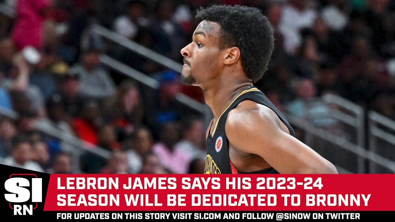 LeBron Dedicating 21st Season to Bronny - Sports Illustrated Inside The ...