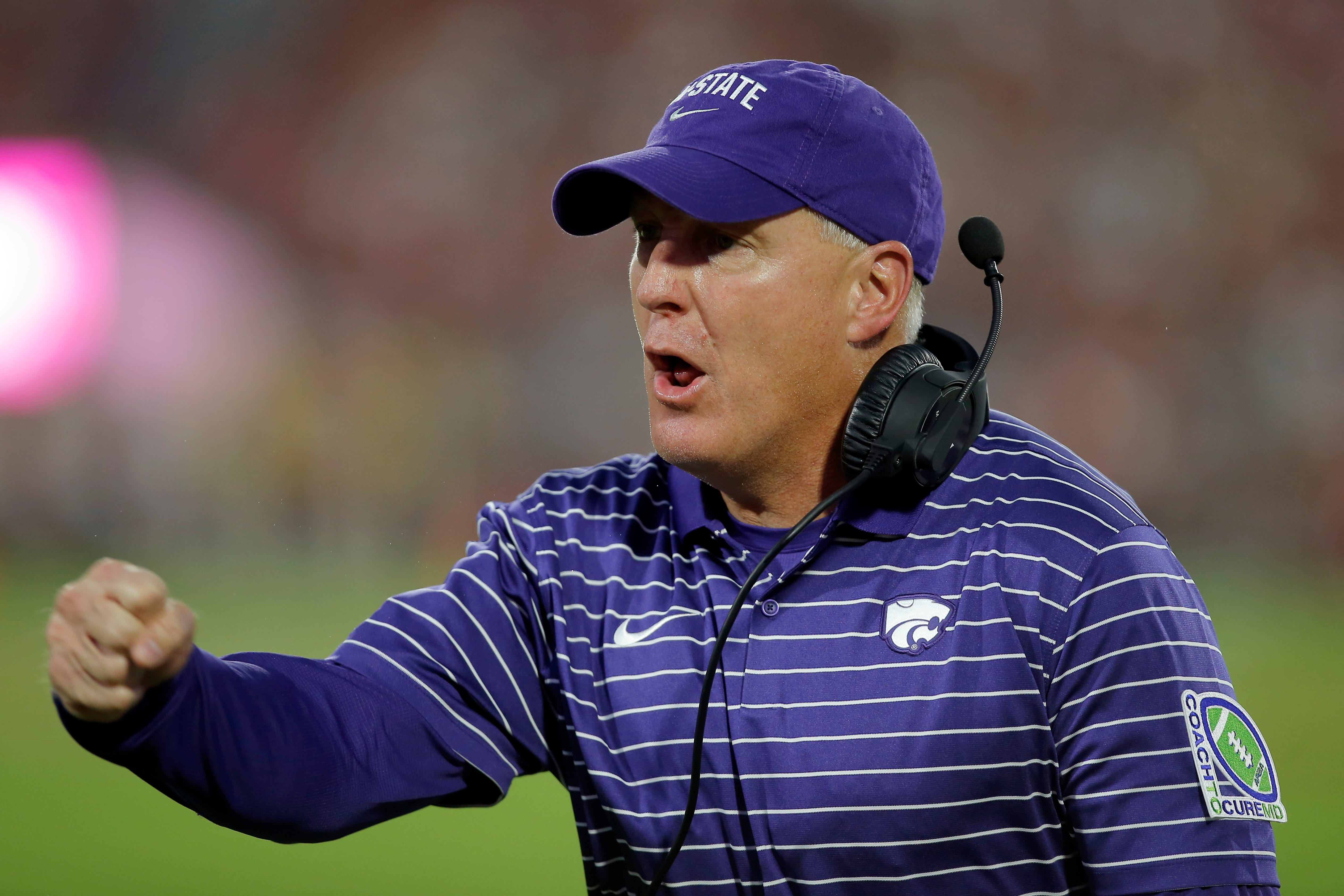 Kansas State HC Chris Klieman Speaks on Playing Oklahoma State in ...
