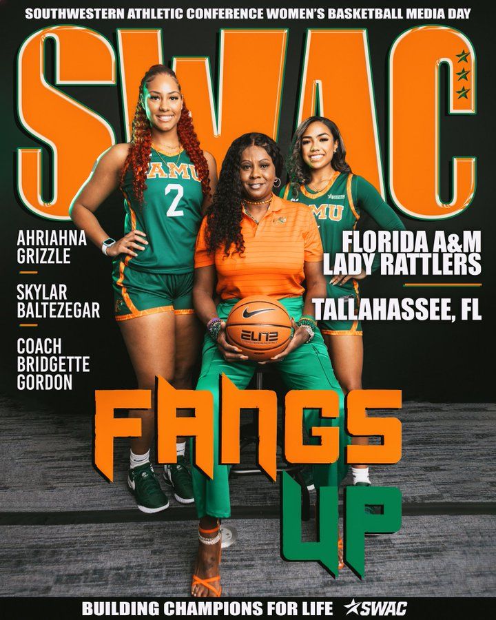 SWAC Women's Basketball Media Day Magazine Covers | 2023 - HBCU Legends