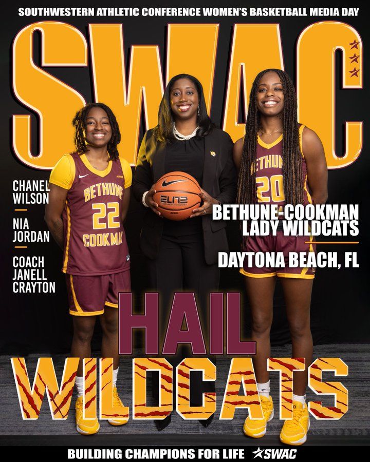 SWAC Women's Basketball Media Day Magazine Covers | 2023 - HBCU Legends