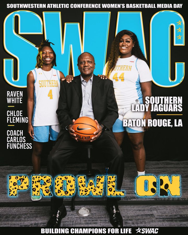 SWAC Women's Basketball Media Day Magazine Covers | 2023 - HBCU Legends