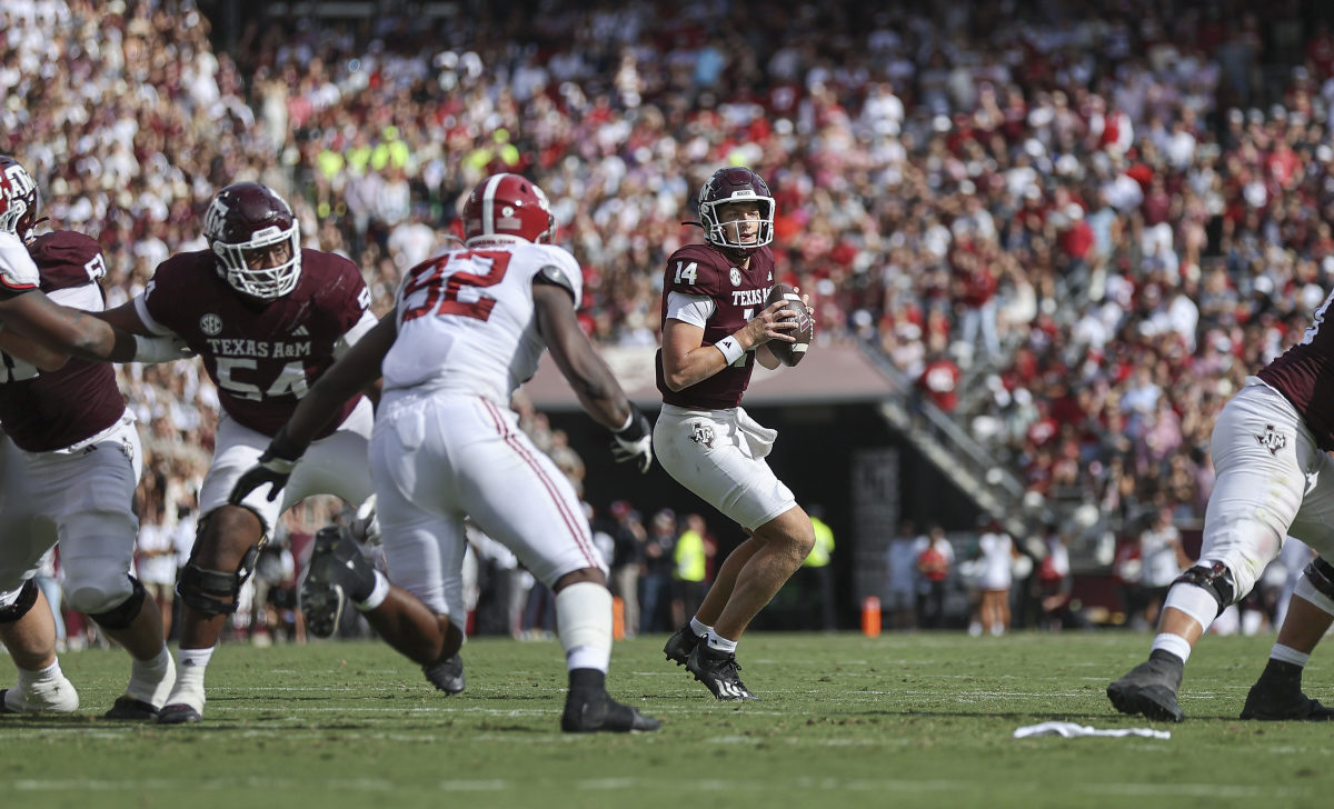 Texas A&M Collapses Late Against Alabama Crimson Tide: Aggies Notebook ...