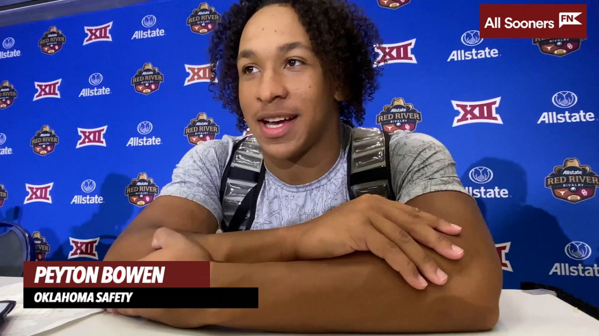 WATCH: Oklahoma DB Peyton Bowen Interview - Sports Illustrated Oklahoma Sooners News, Analysis ...