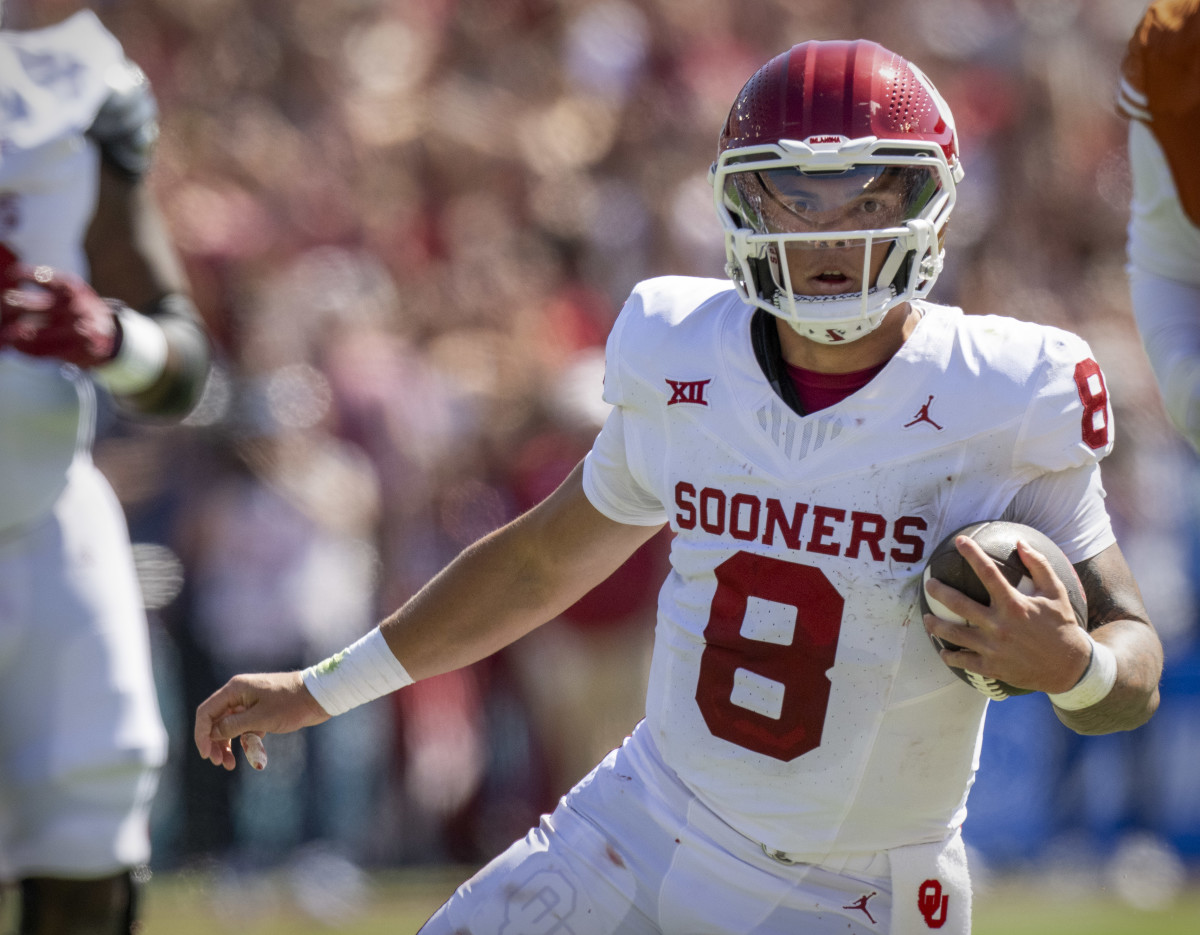 Oklahoma QB Dillon Gabriel Lands Big 12 Honor - Sports Illustrated ...