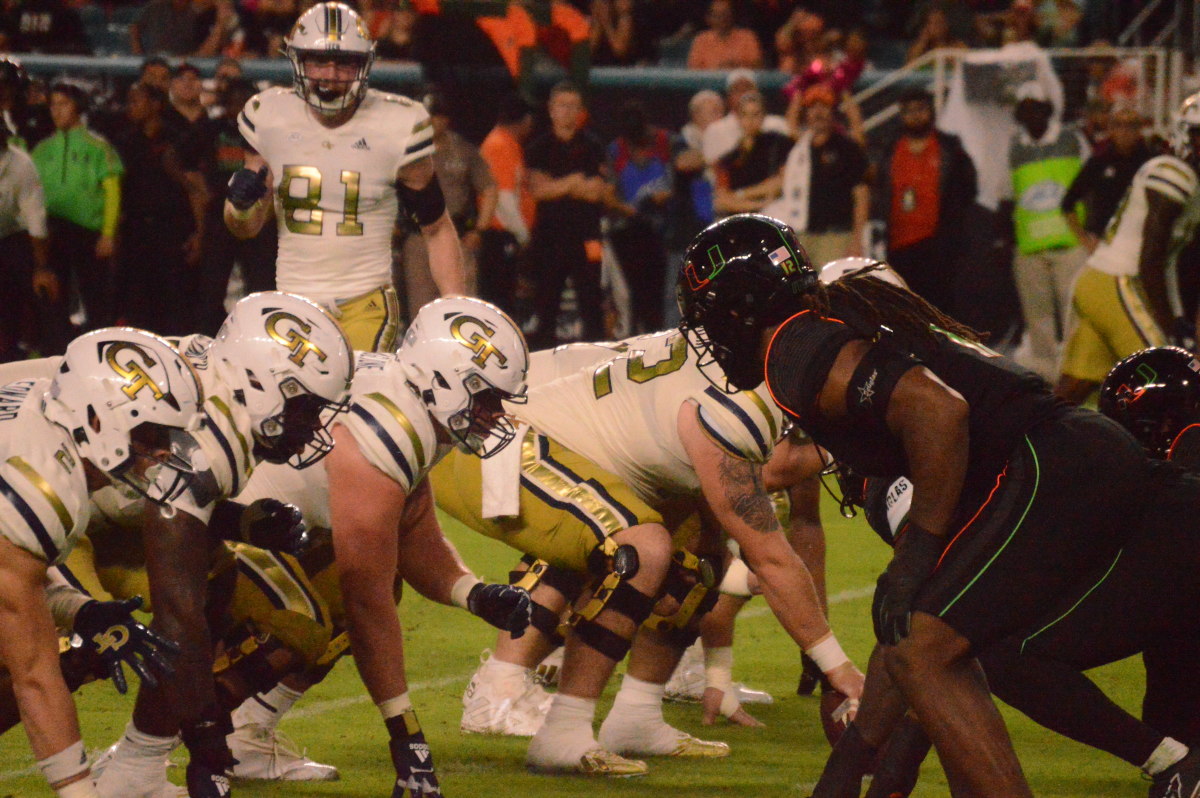 Georgia Tech Football Midseason Report Card: Offensive Line - Sports ...