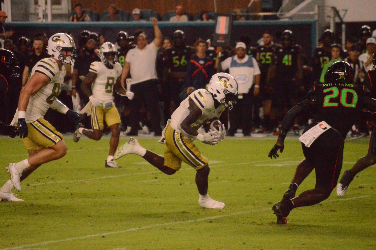 Take a look: Photos from Georgia Tech's wild win at Miami - Sports ...