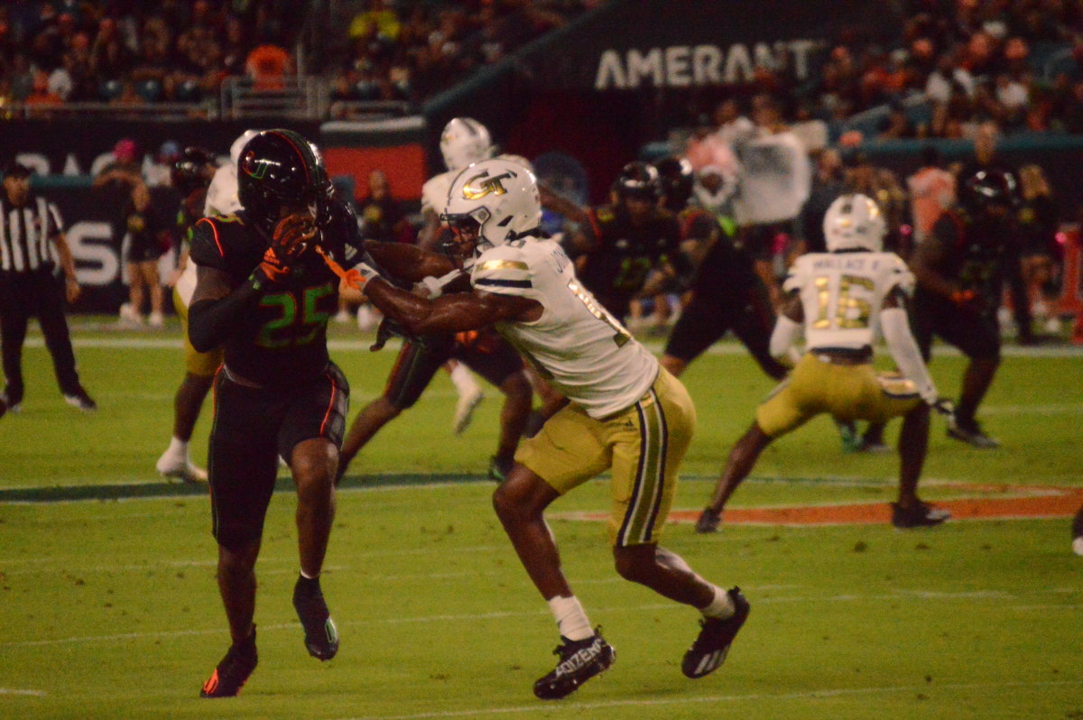 Take a look: Photos from Georgia Tech's wild win at Miami - Sports ...