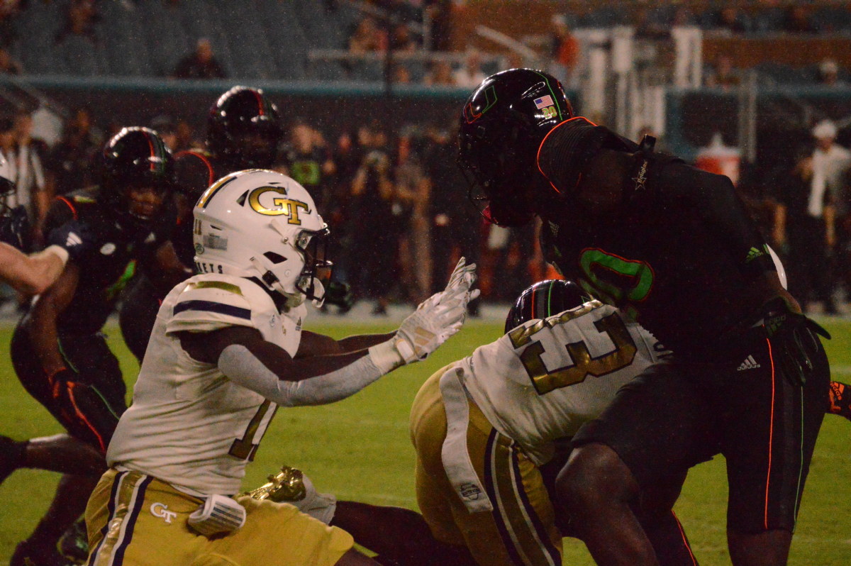 Take a look: Photos from Georgia Tech's wild win at Miami - Sports ...