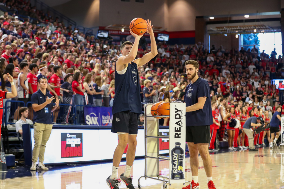 Photos: Gonzaga basketball fans get first look at revamped team during Kraziness in the Kennel ...