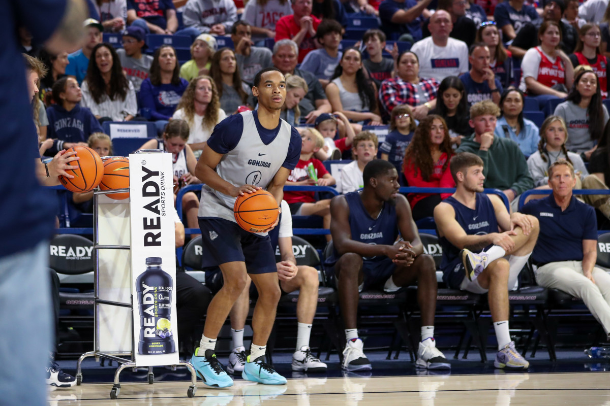 Photos: Gonzaga basketball fans get first look at revamped team during Kraziness in the Kennel ...