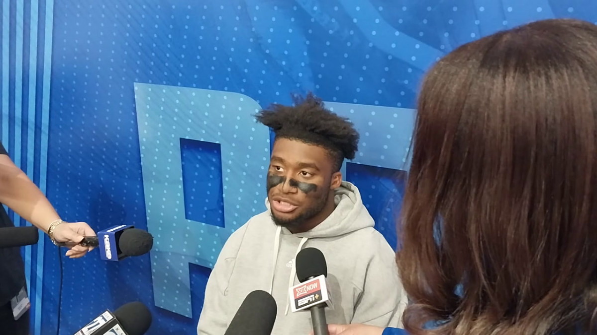 Kansas' Devin Neal on Historic Rushing Effort Against UCF - Blue Wings ...