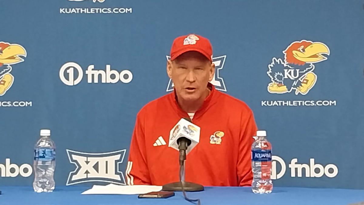 WATCH: Kansas' Lance Leipold On Dominant Victory Over UCF - Blue Wings ...