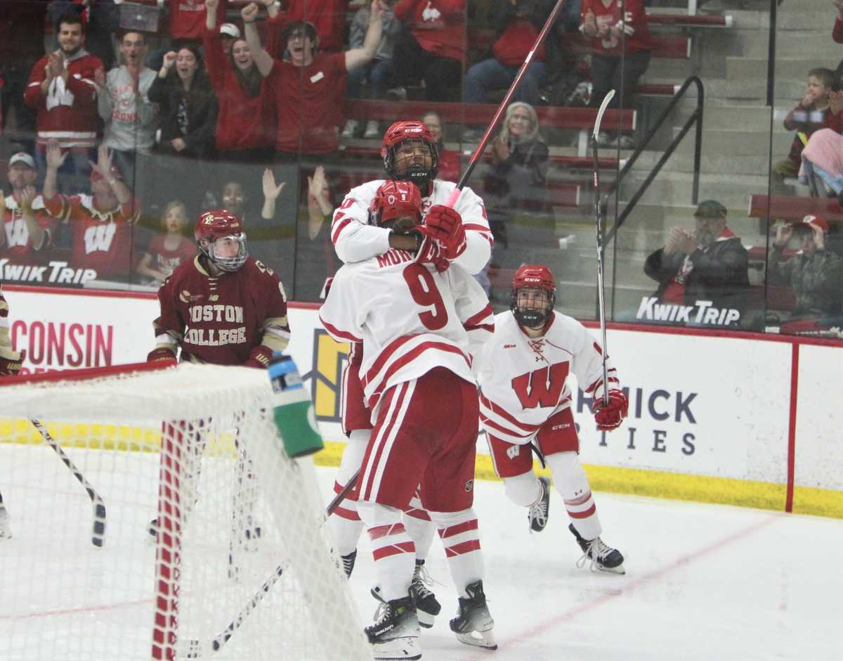 On Top of Their Game: Wisconsin Hockey's 12-2 Victory Over Boston ...