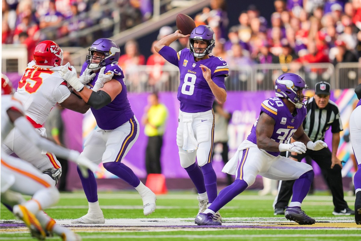 Holy moly the Vikings' offensive line was great on Sunday - Sports ...