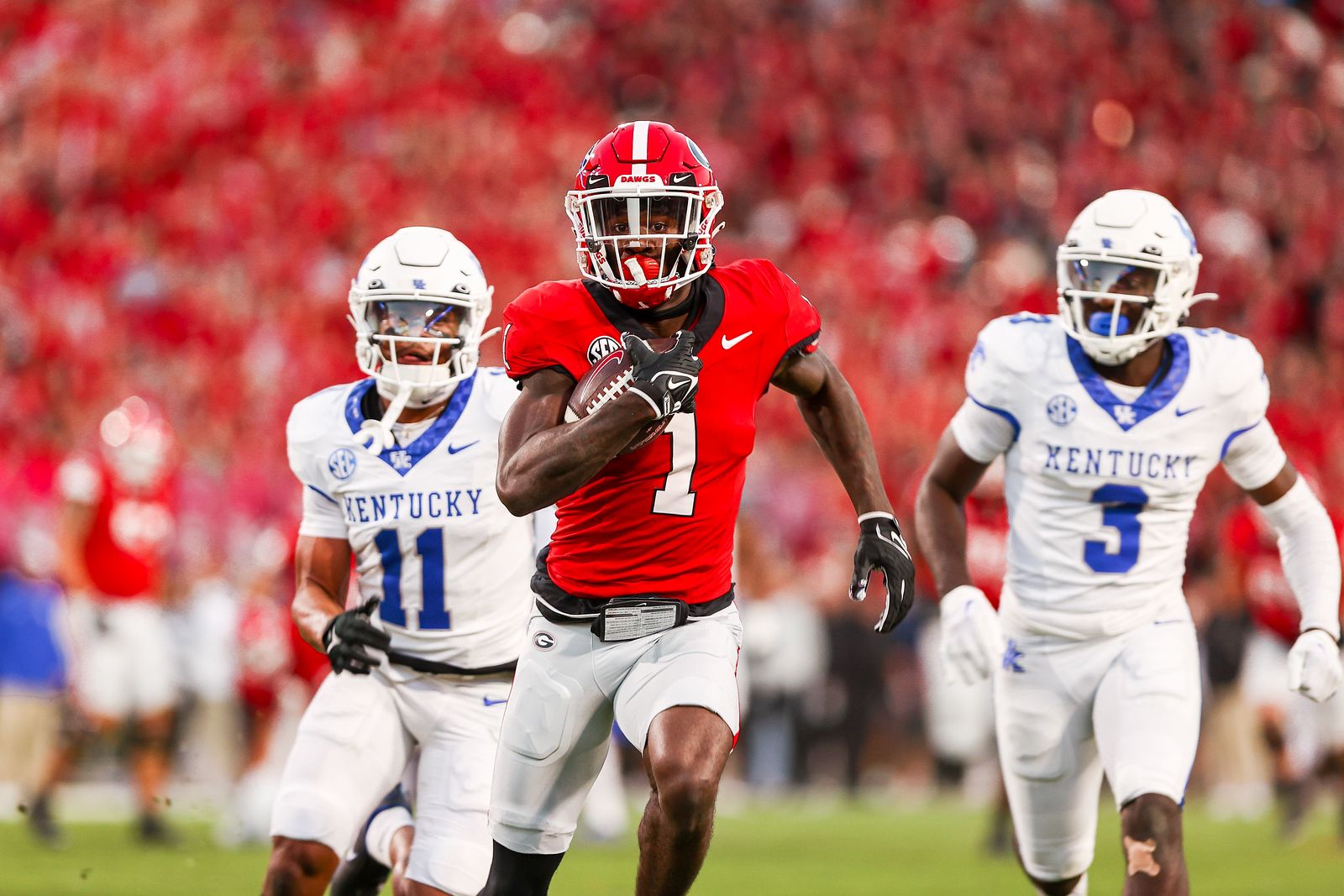 Marcus Rosemy-Jacksaint In The Midst Of Career-Best Season for Georgia ...