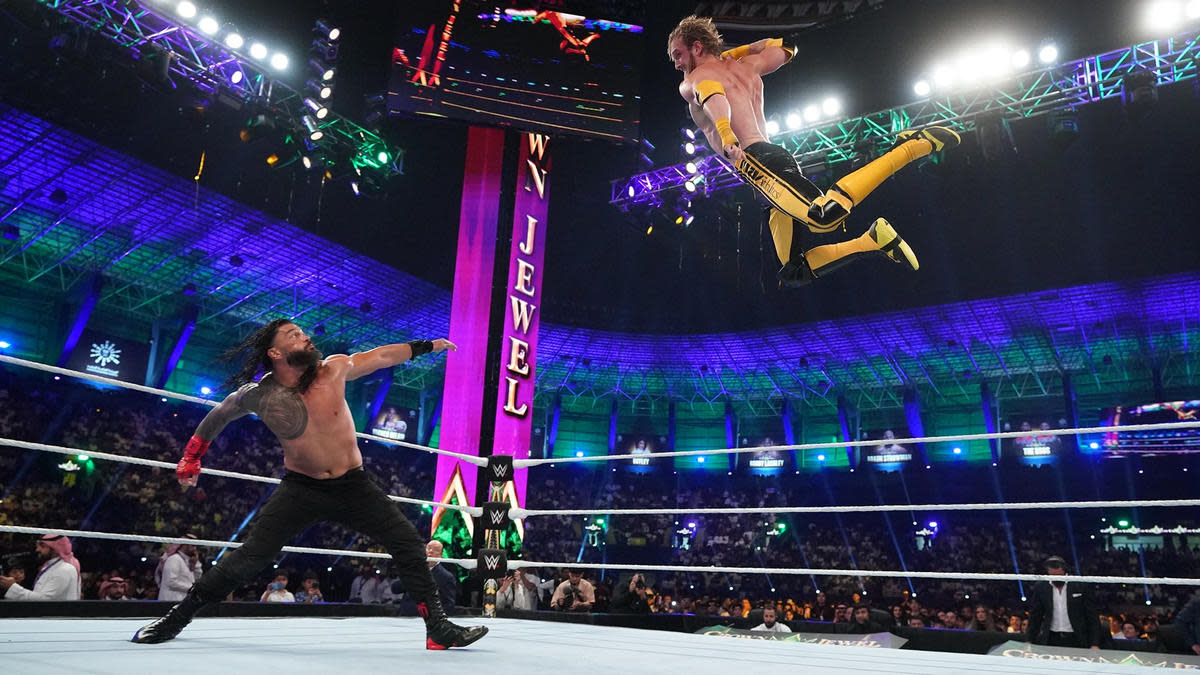 Logan Paul on his match against Roman Reigns: ‘That’s my proudest performance in WWE’ - Sports ...