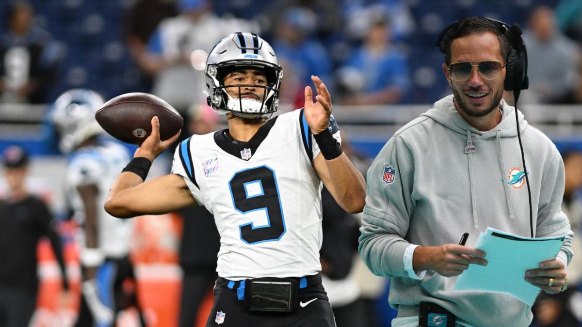 Mike McDaniel Thinks Very Highly of Panthers Rookie QB Bryce Young ...