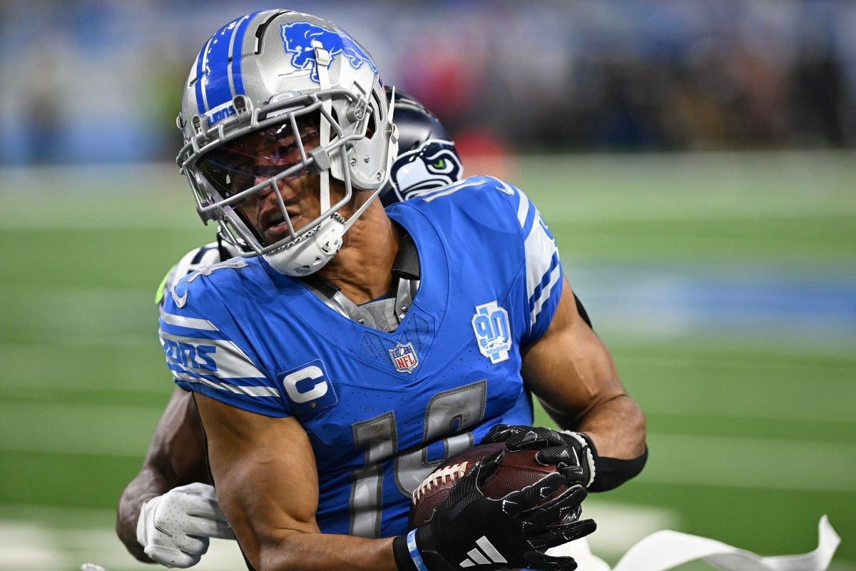 Lions Star Wide Receiver Likely to Return Against Buccaneers - Tampa ...
