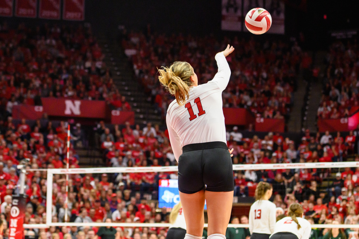 Gallery: Nebraska Volleyball Beats Spartans in Four Sets - All Huskers