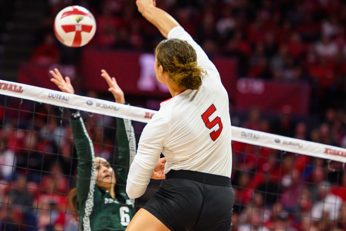 Gallery: Nebraska Volleyball Beats Spartans in Four Sets - All Huskers