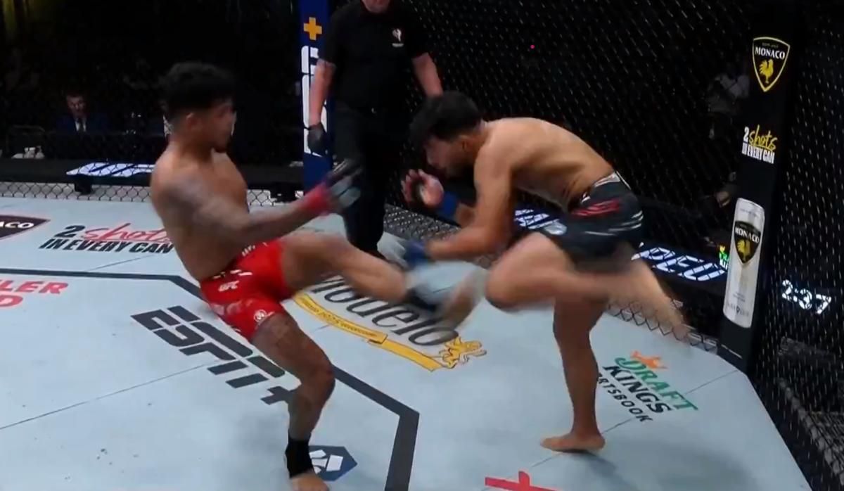 VIDEO: Jonathan Martinez Tenderizes Adrian Yanez' Leg for Super Rare ...