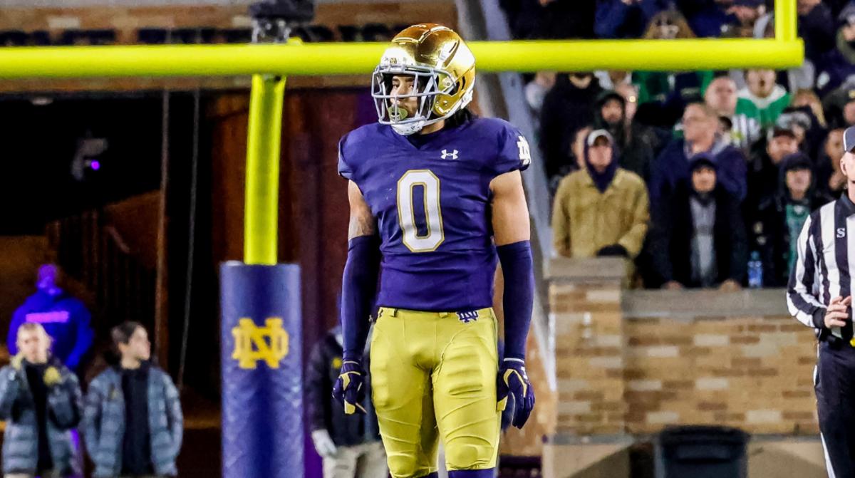 Notre Dame Safety Xavier Watts Named Bronko Nagurski Player of the Week ...