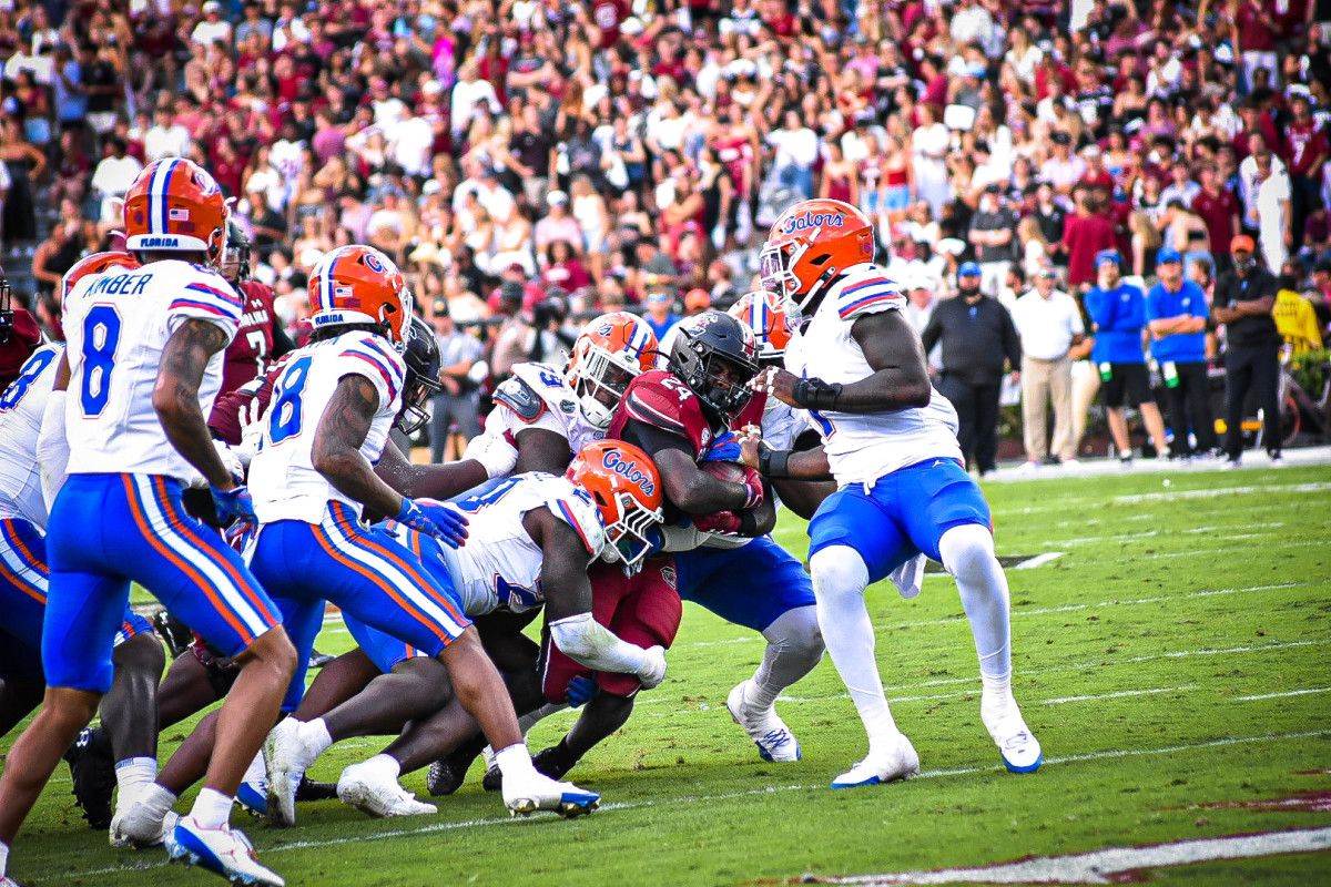 South Carolina Football Action Shots From Loss To Florida Gators ...