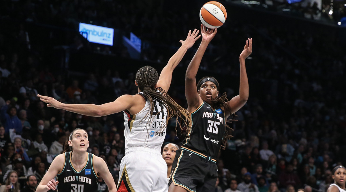 The Liberty Follow Jonquel Jones’s Lead to Stave Off Elimination in WNBA Finals - Sports Illustrated
