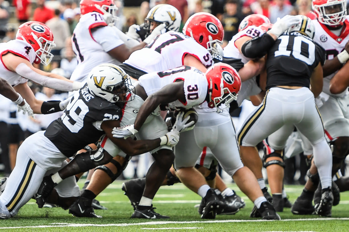 Georgia Football Dominated Vanderbilt Despite What is Said by the Final Score - Sports ...